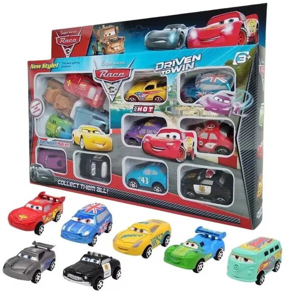Disney Pixar | Toys | New 2pcs Disney Pixar Cars Back Force Lightning ...